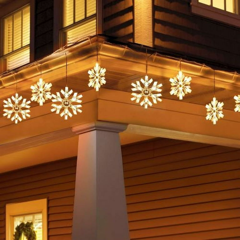 Large Lighted Snowflakes Outdoor | Shelly Lighting