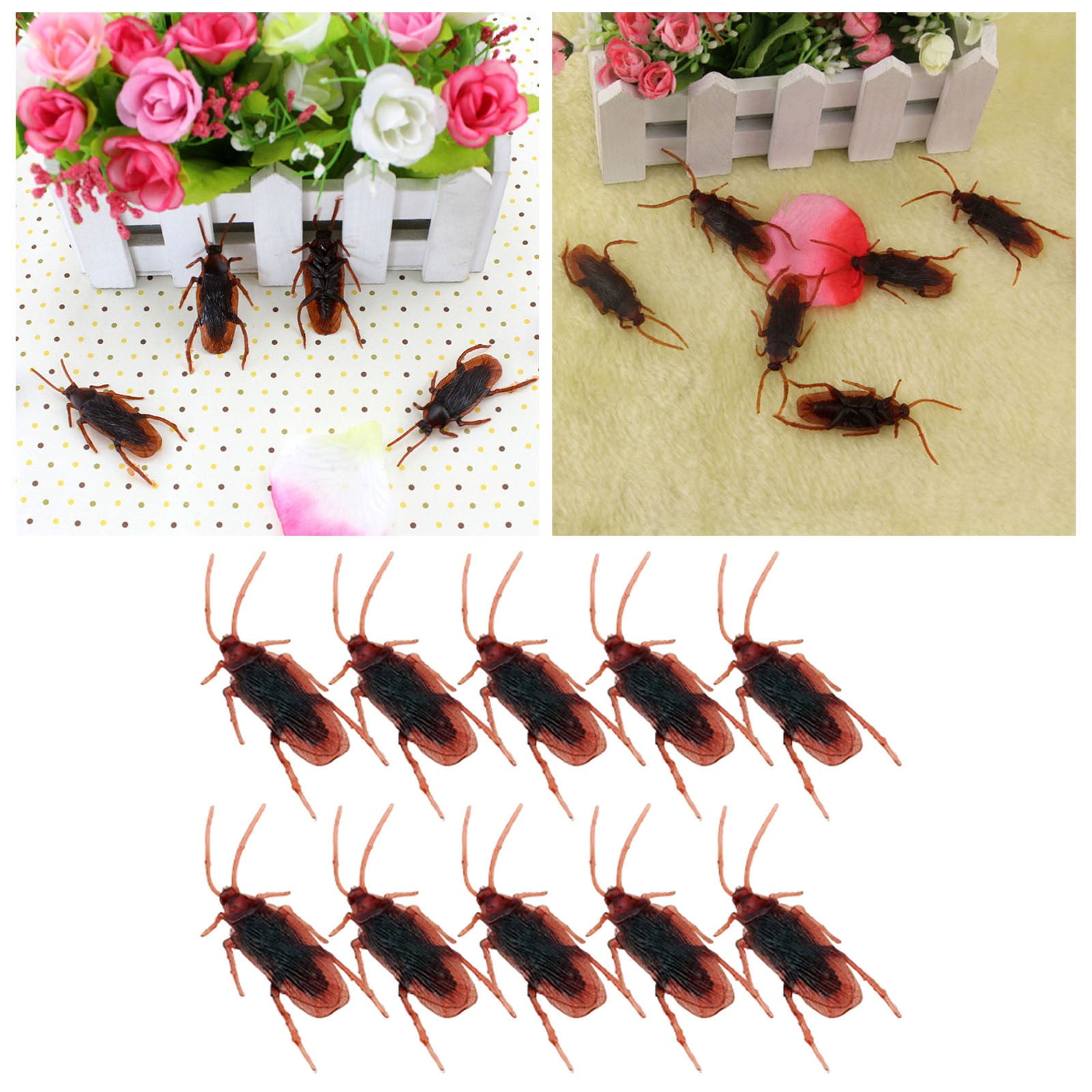 Click here for Riforla 10pcs Prank Roaches Favorite Trick Joke To... prices