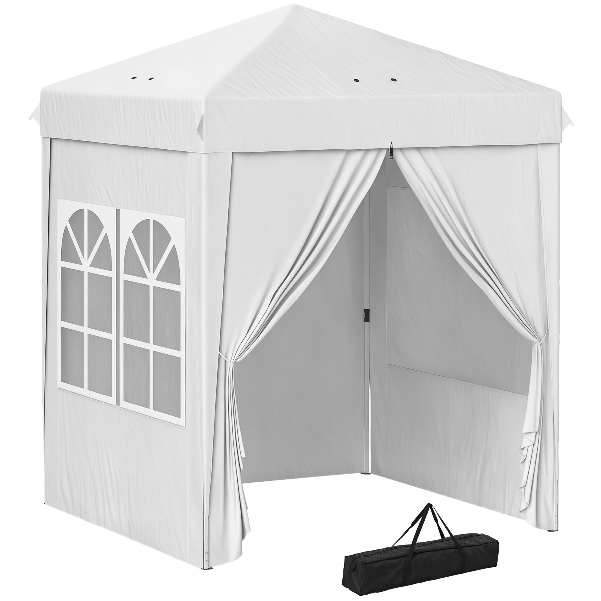 Click here for Outsunny 6.7 X 6.7 Pop-Up Canopy Tent  Sidewalls... prices