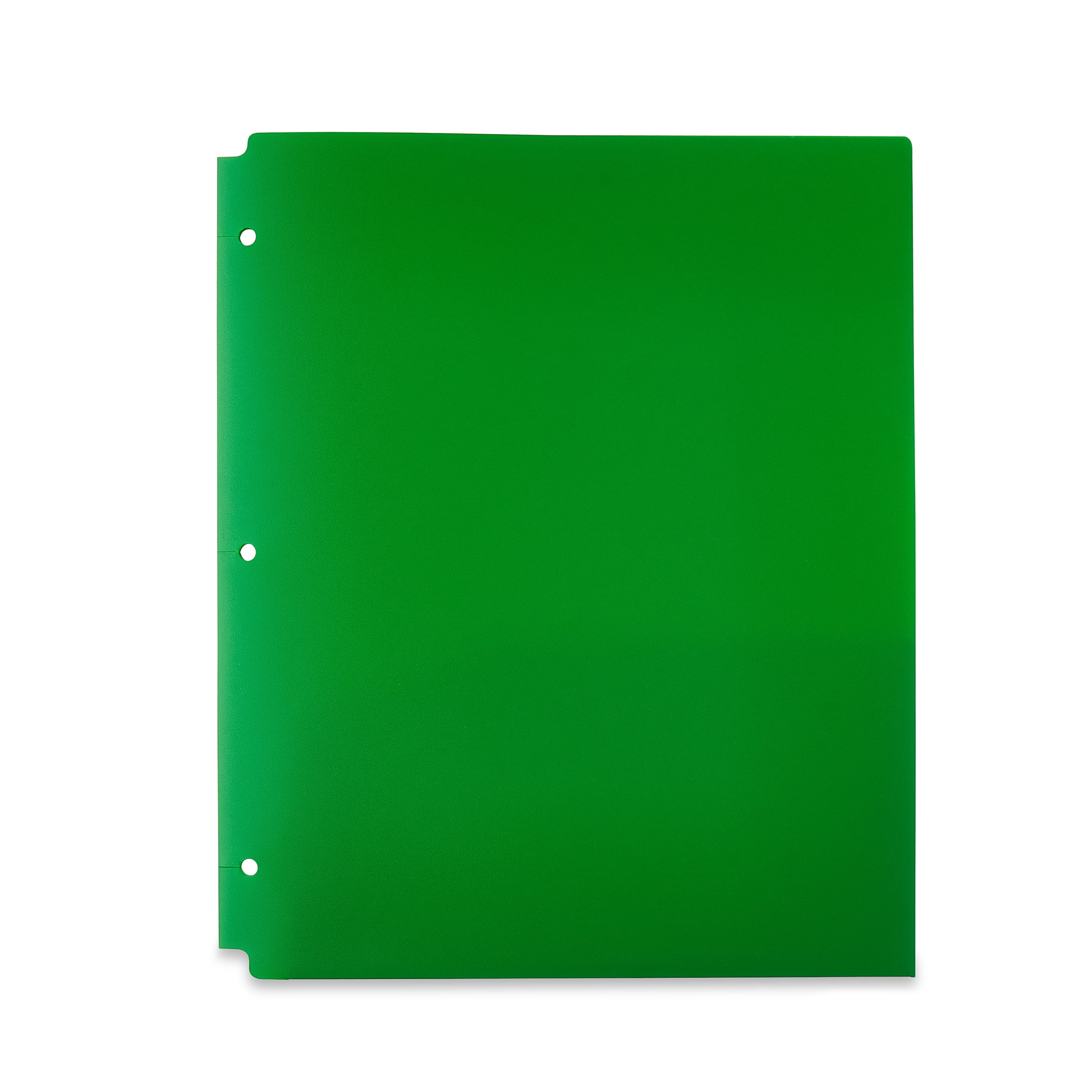 Pen+Gear 2-Pocket Poly Folders, Green, 9.4" x 11.4", 50 Pack - Walmart.com