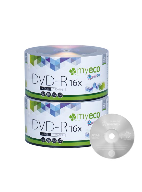 Blank DVD-R Discs in Blank Media - Walmart.com