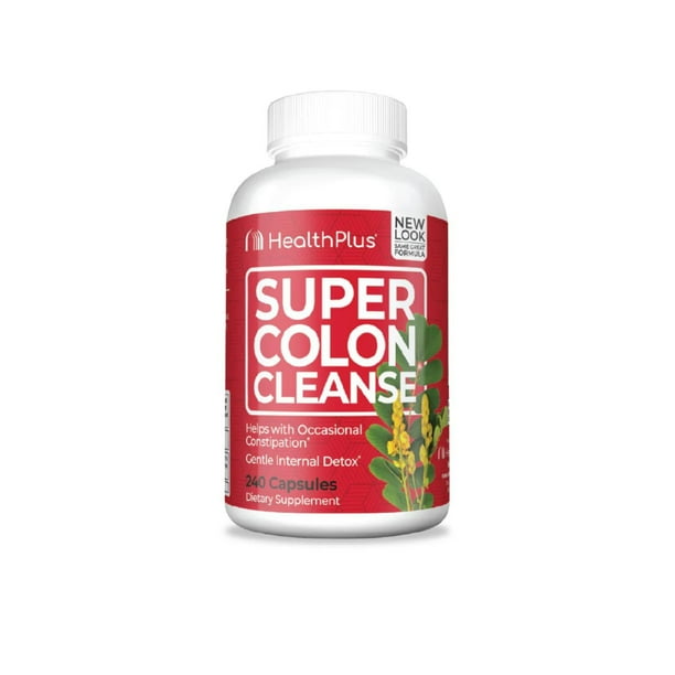 Supplement Health Plus Super Colon Cleanse 530 mg 240 cápsulas ...