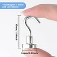 Heavy Duty Magnetic Hooks 28 Pack - 25LBS Powerful Rare Earth Neodymium ...