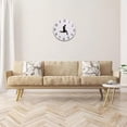 CEORPER Creative Wall Clock Decorative Walking Man in Suit Wall Art ...