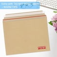 25 Pack 10x13.5 inch Kraft Rigid Mailer Self Seal Photo Document ...