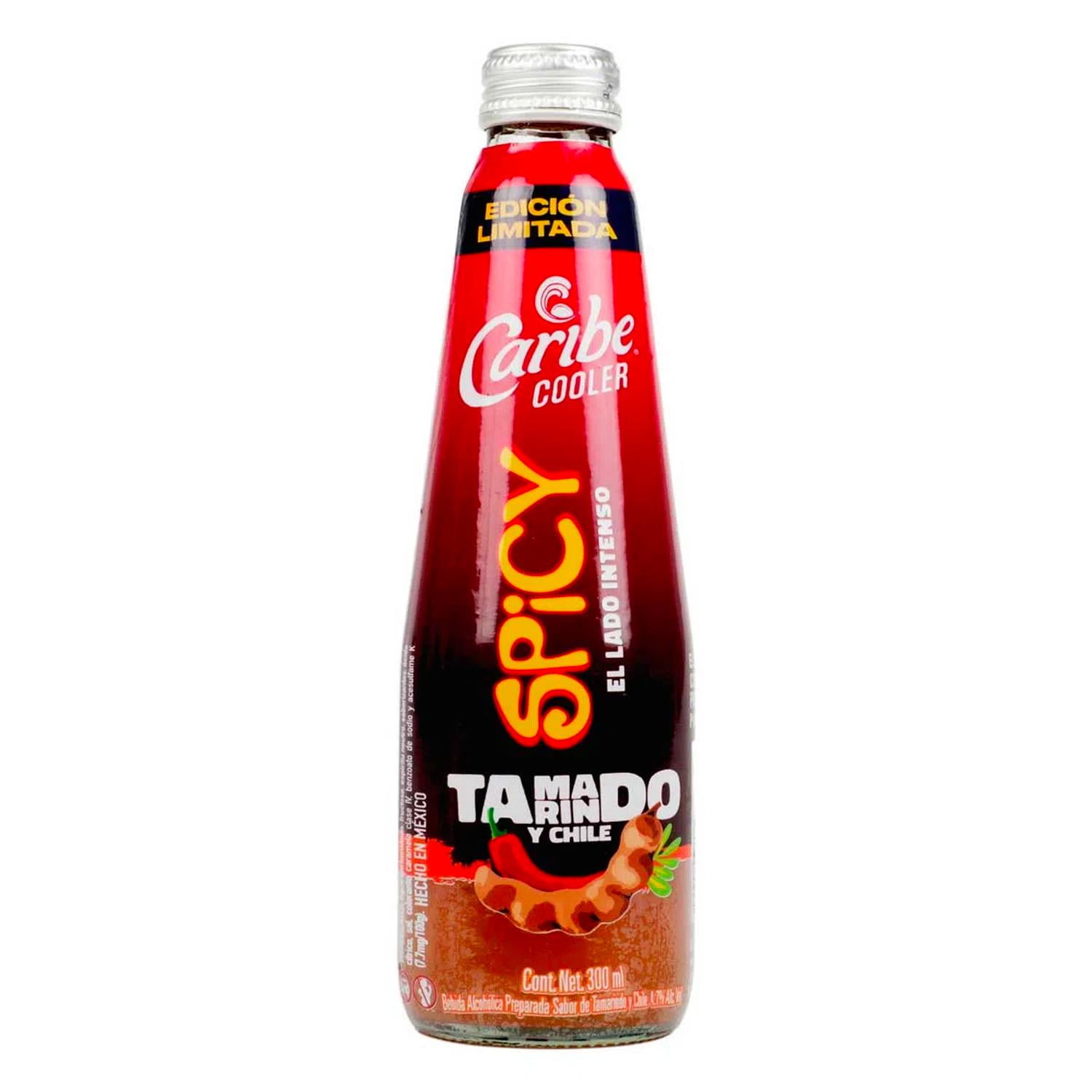 Pack de 12 Licor Caribe Cooler Tamarindo 300 ml Caribe Cooler Tamarindo ...