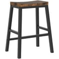 Bar Stools, Set of 2 Bar Chairs, 23.6 Inch Saddle Stools, Kitchen ...
