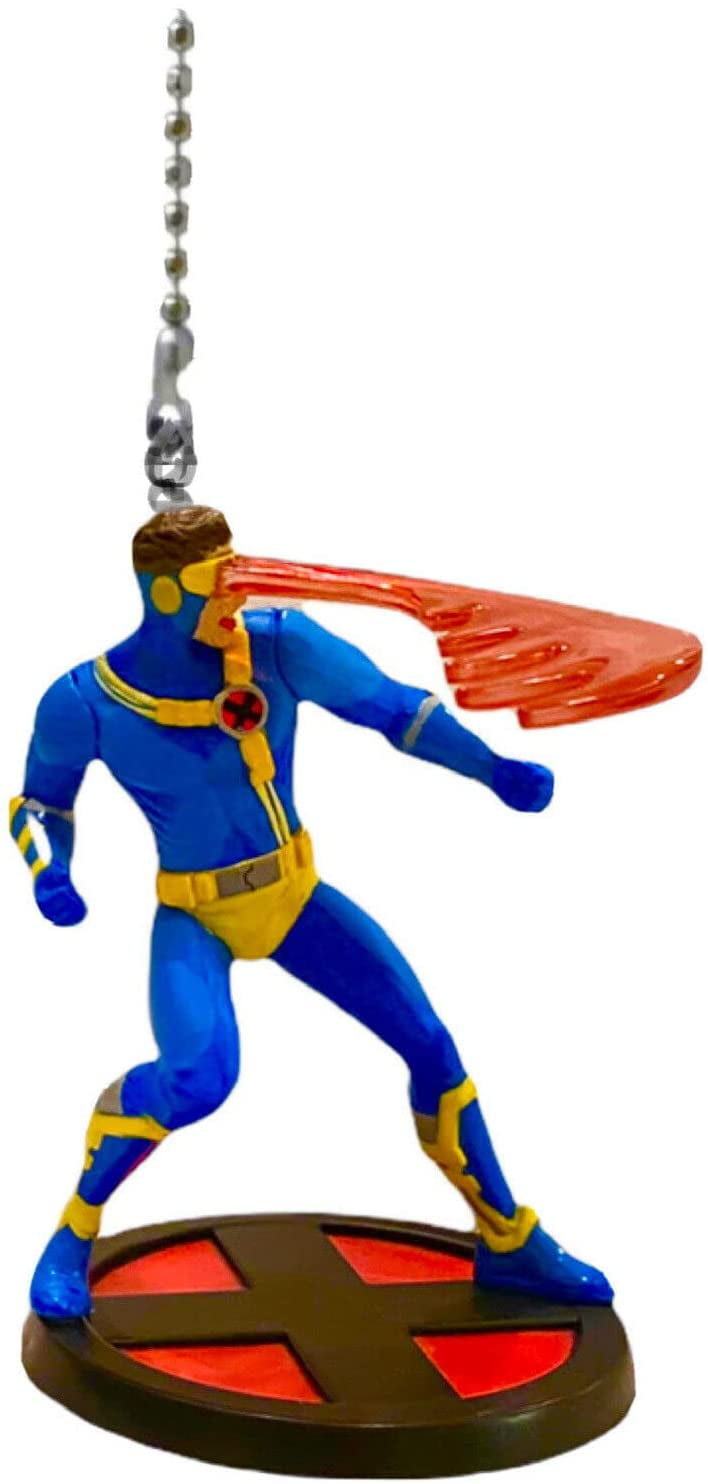 Cyclops X-Men 3” PVC Fan Lamp Light Pull Chain Figure Figurine New ...