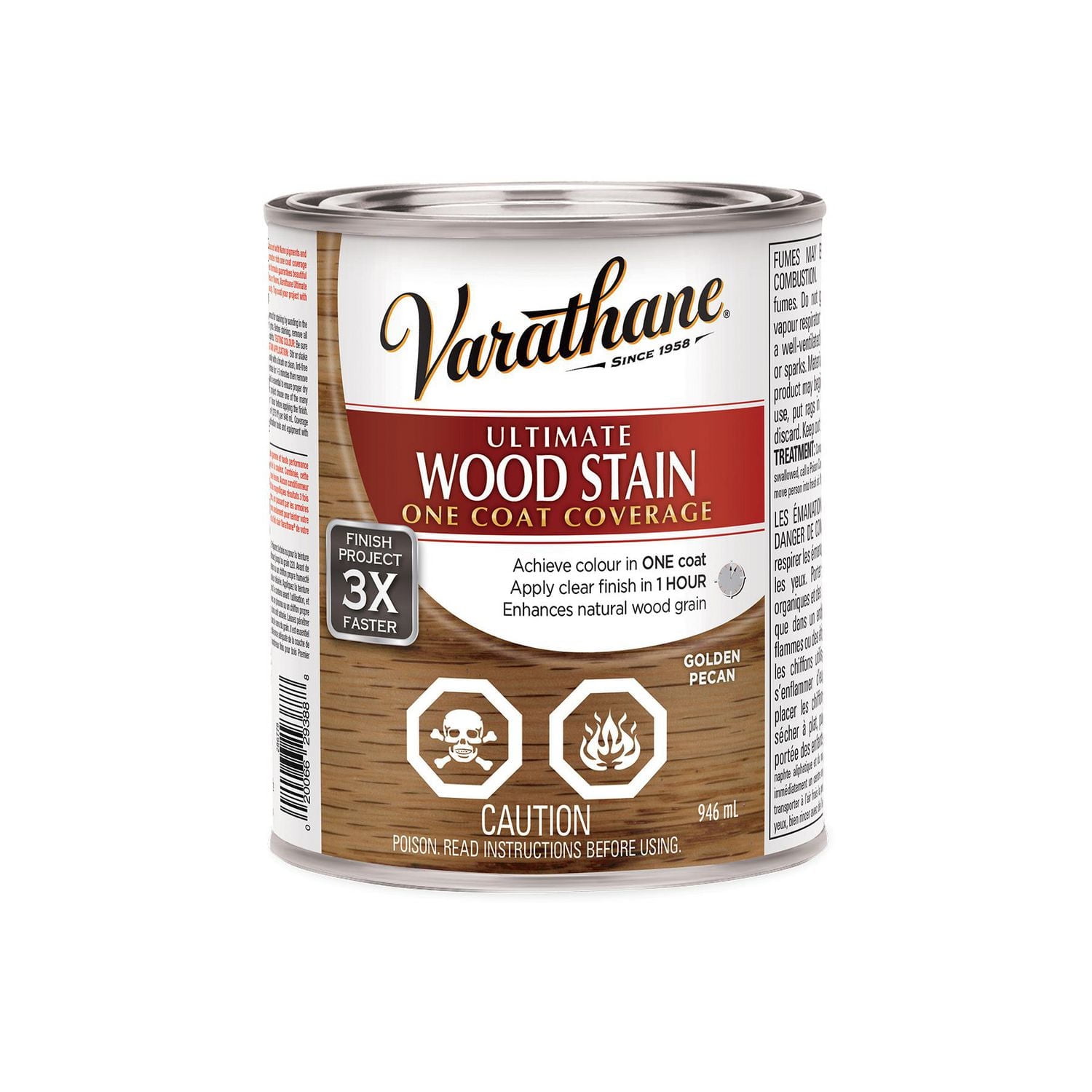 Click here for Varathane Ultimate Stain Golden Pecan 946ml prices