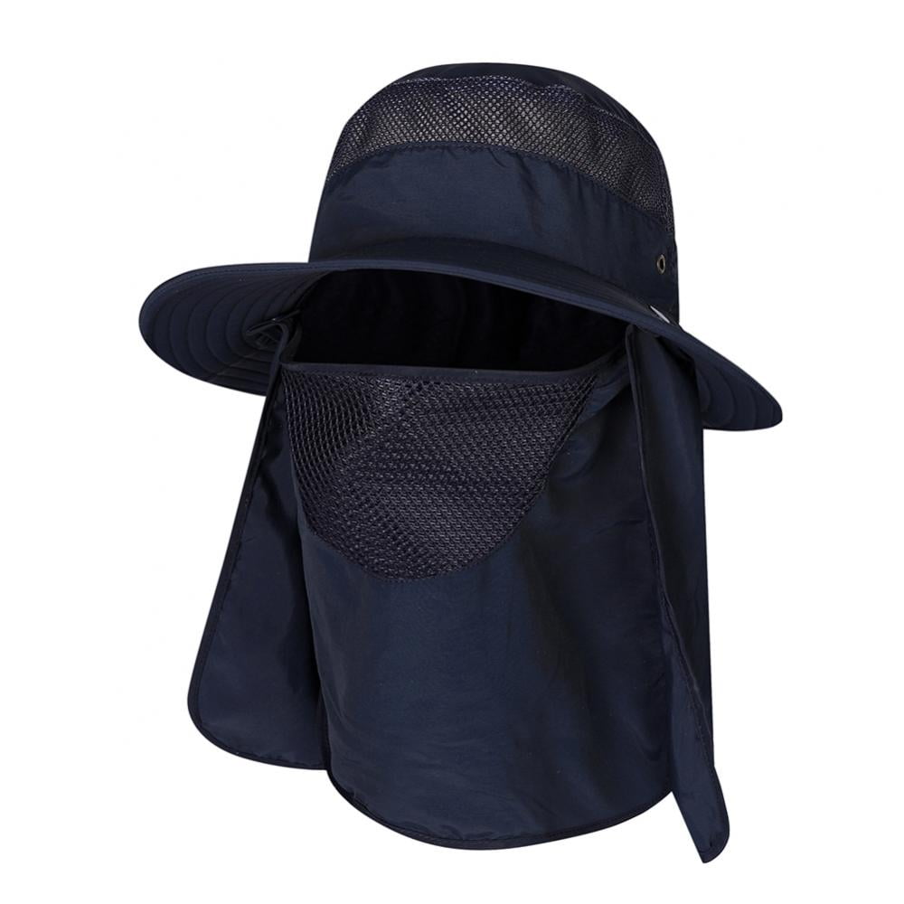 3 in 1 Outdoor 360° UV Sun Protection Hat Cap Ear + Neck Flap Cover for ...