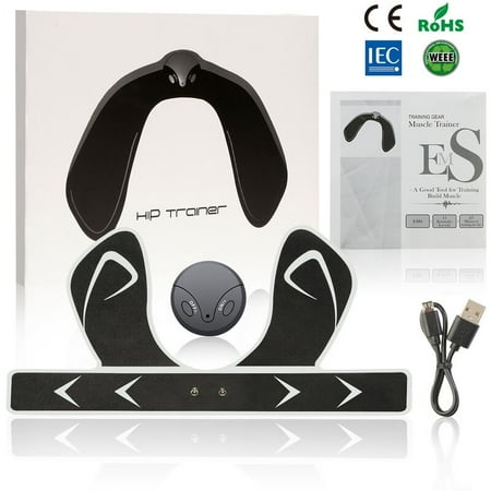 CAMTOA Charminer EMS Intelligent Hip Trainer USB Rechargeable Muscle ...