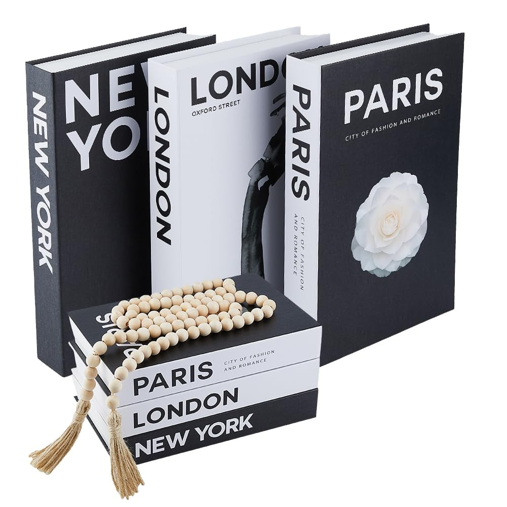 Click here for Nobrand 3pcs Decorative Books For Home Decor Coffe... prices