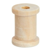 Bright Creations 50 Pack Empty Wooden Thread Spools for DIY Arts and ...