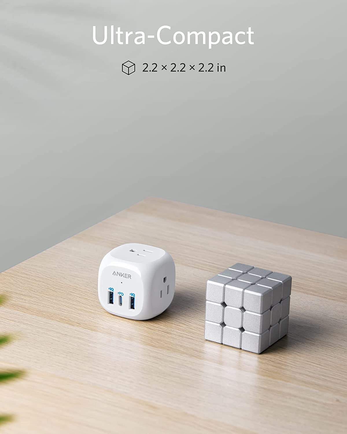 Buy Anker Outlet Extender With 3 Outlets, 20W USB C for iPhone 14 13 12 ...