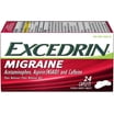 Excedrin Extra Strength Migraine Relief Caplets with Aspirin & Caffeine ...