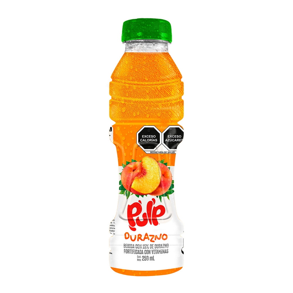 Bebida Pulp con 15% de durazno 250 ml | Walmart en línea