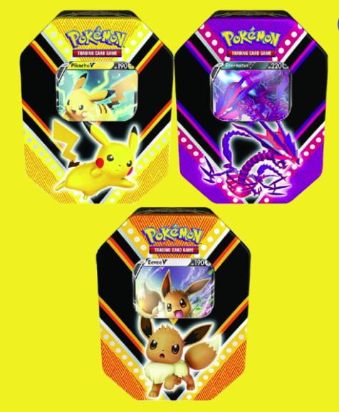 Pokemon Trading Card Game, (1 Tin) Character May Vary - Walmart.com