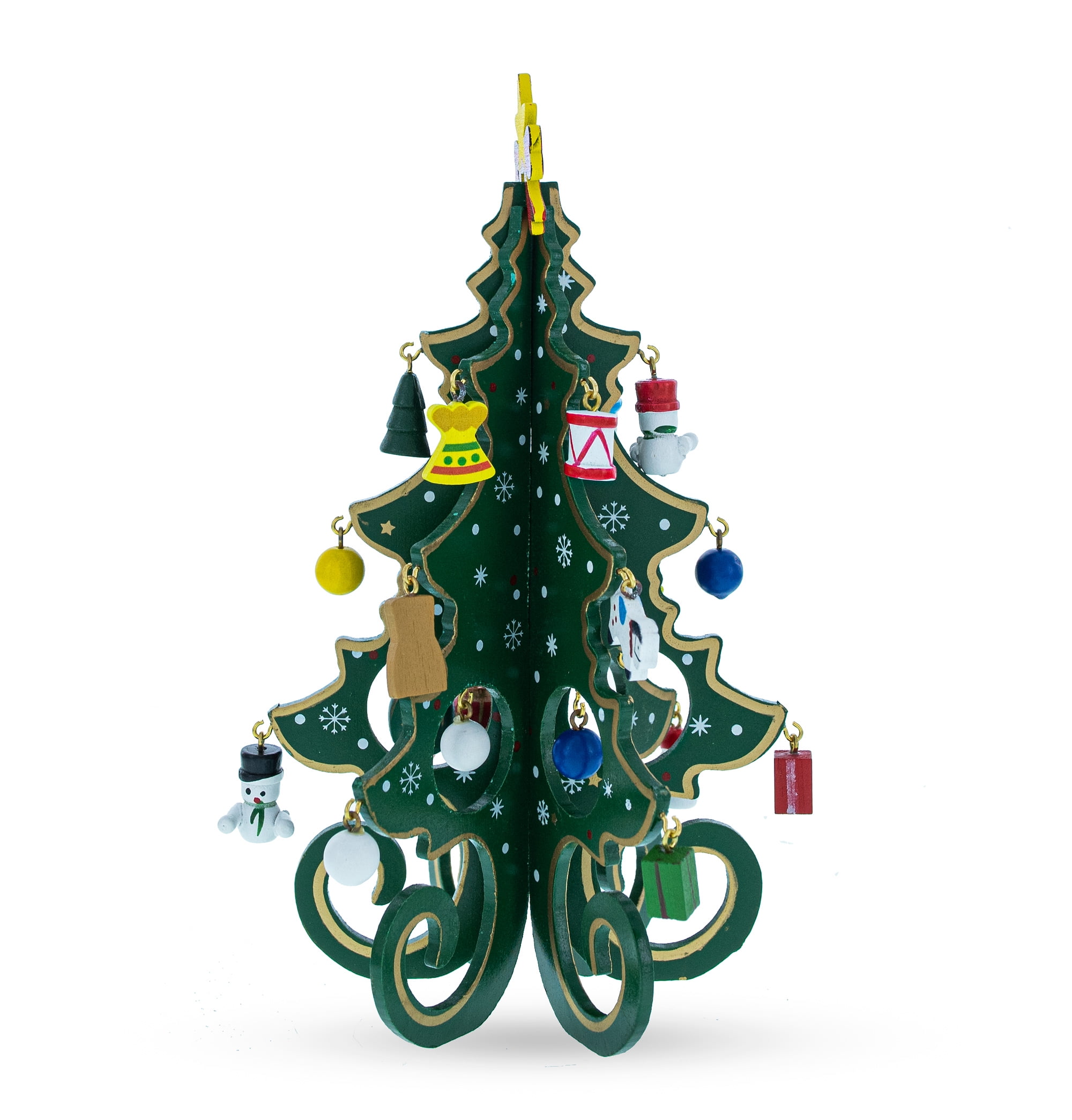 German Wooden Christmas Tree