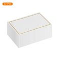 32Pcsd Table Signs, Place Cards with Gold Border for Table at ...