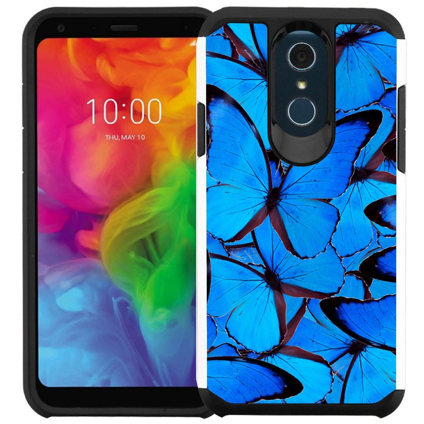 LG Q7 Plus Case, LG Q7 / Q7+ Case - Colorful Design Hybrid Armor Case ...