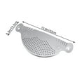 BESTYASH Plated Silver Pot Drainer Stainless Steel with Unique Double ...