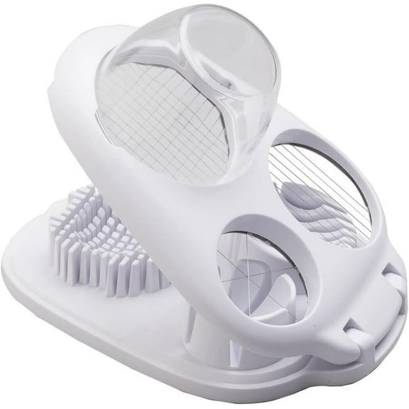 Egg Slicer for Hard Boiled Eggs - 3 Slice Modes Egg Cutter, Heavy Duty ...