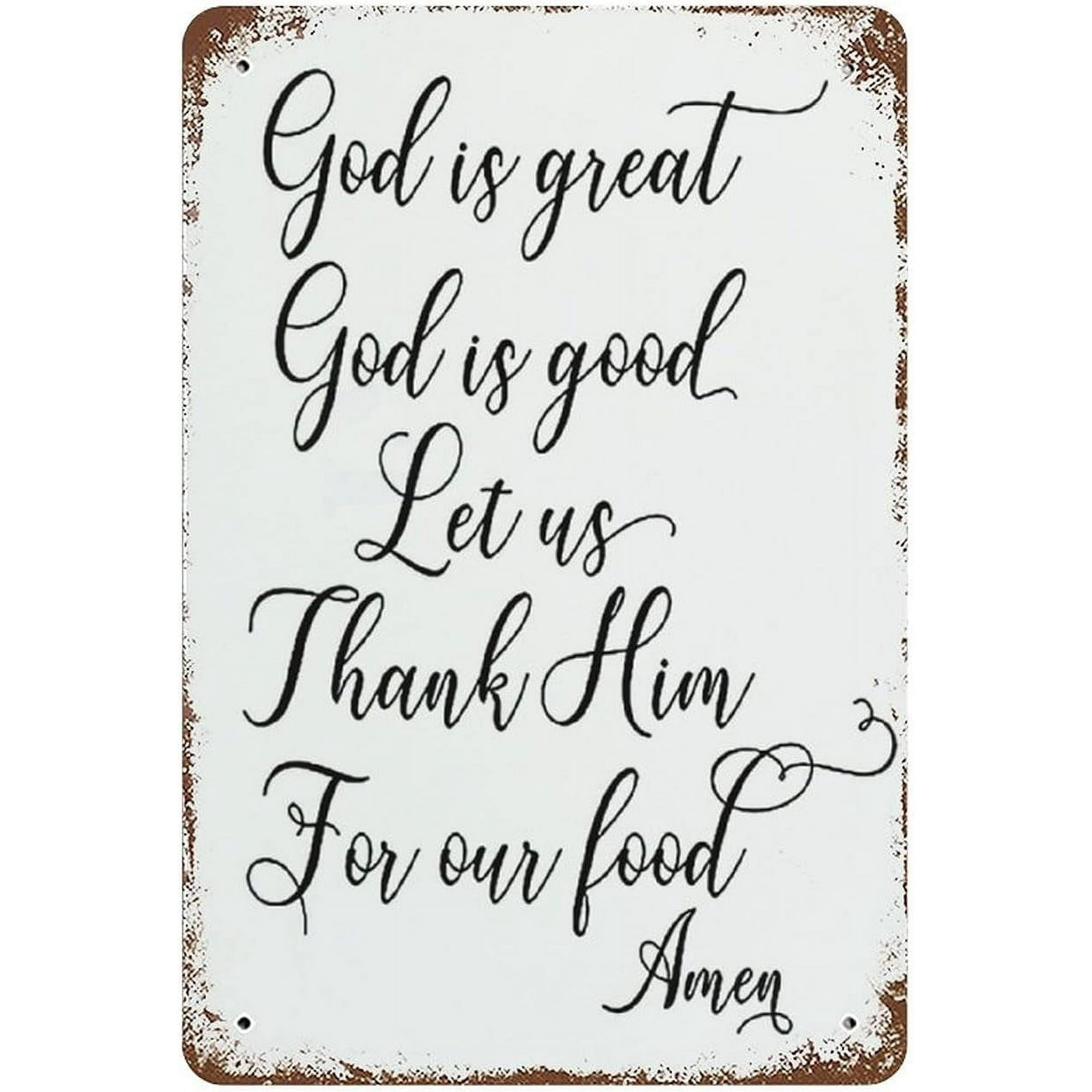 Click here for Aocisuki God Is Great God Is Good Let Us Thank Him... prices