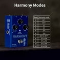 FLAMMA FV04 Harmony Vocal Processor Effects Pedal with 11 Different ...