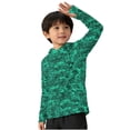 Ceisia Kids' UPF50+ Sun Protection Long Sleeve Tropical Leaf Print ...