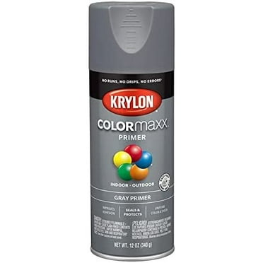 Krylon Primer,Water,128 oz.,Gray,15 min. K00020002-16 - Walmart.com