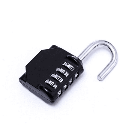Tatum88 4 Digit Combination Padlock, Combination Lock, Waterproof Metal ...