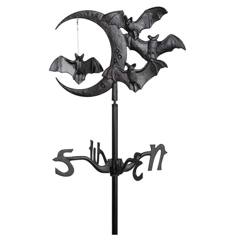Whitehall Products 60122 Halloween Bat Garden Weathervane - Black ...