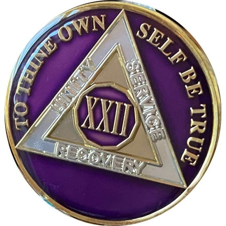 Ranger Industries 22 Year AA Medallion Metallic Purple Tri-Plate ...