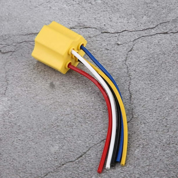 Relay Socket, 5 Pin Relay Socket, 30-100A Car Relay, Ceramic For ...