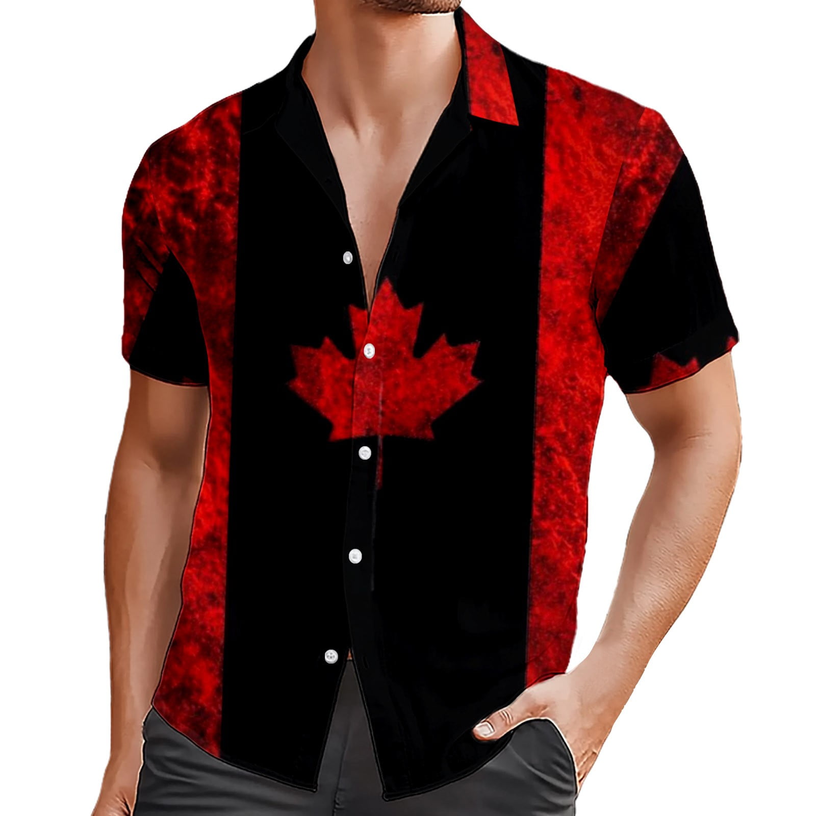 Click here for Ediodpoh Canadian Mens Independence Day Maple Shor... prices
