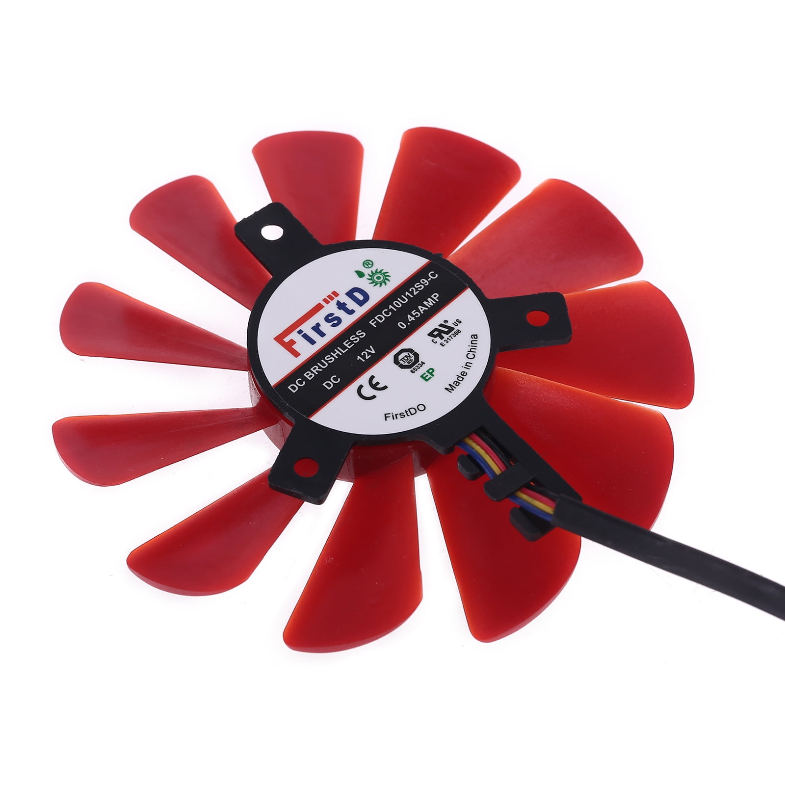 Buy 2pcs 85mm RX-570-RS RX-580-RS FD10U12S9-C Fan for XFX RX470 RX570 ...
