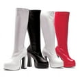 CHACHA 5" Heel Knee High Platform Boots - Walmart.com