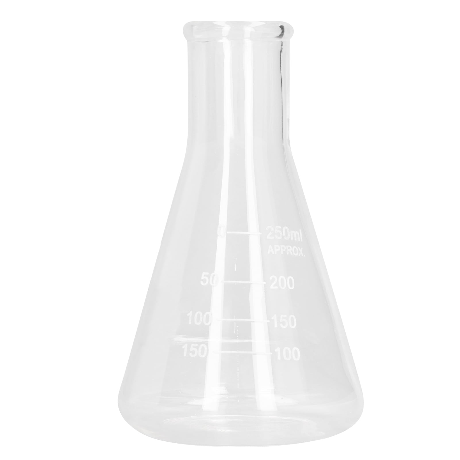 Matraz Erlenmeyer Erlenmeyer de 250 ml, matraz Erlenmeyer de boca ...