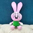 DUYIWUE Riggy Monkey Plush Toy 12.2 inches, Adorable Pink Rabbit ...