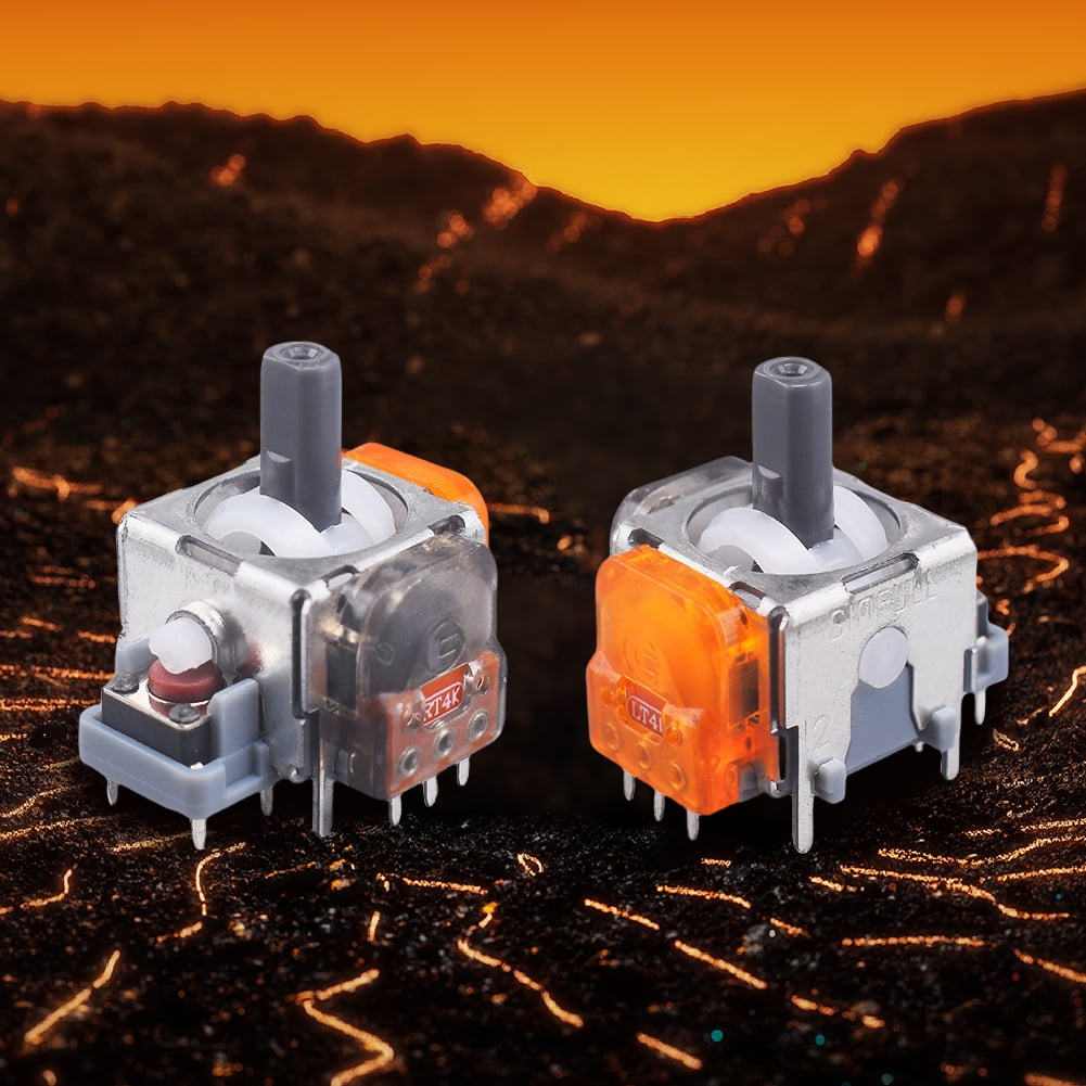 2pcs Joystick electromagnético 3d Analógico Joystick Thumb Stick para ...
