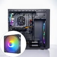12cm computer case fan 4 pin cooling fan led - Walmart.com