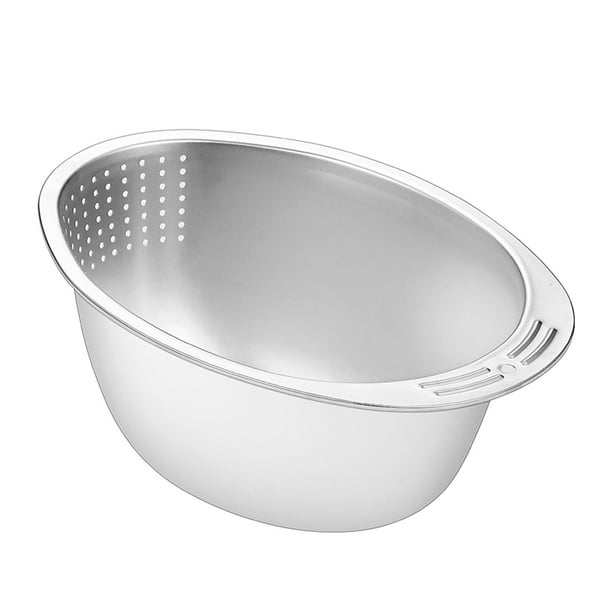 ZheElen Easy-to-Clean Slanted Rice Strainer For Effortless Washing And ...
