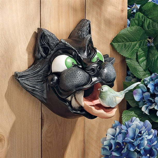 Design Toscano Cat-Astrophe Sculptural Birdhouse - Walmart.com