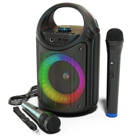 Singing Machine ISM1030BT Bluetooth Pedestal Karaoke System with ...