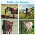 2 Pcs Horse Cattle Scratchers, Horse Scratching Post,Super Soft Massage ...