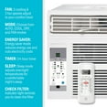 Arctic Wind New 10,000 BTU 450 Sq ft Window Air Conditioner with Remote ...