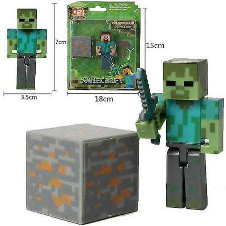Zombie Minecraft Toy Doll Building Blocks Doll Zombie | Walmart Canada