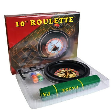 Roulette Wheel Set – 16-Inch Gambling Wheel with Reversible Roulette ...