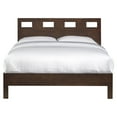 Modus Furniture Riva Wood Platform Bed in Espresso - Walmart.com