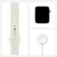 Apple Watch Series 6 GPS + Cellular, 44mm Silver Aluminum Case with ...